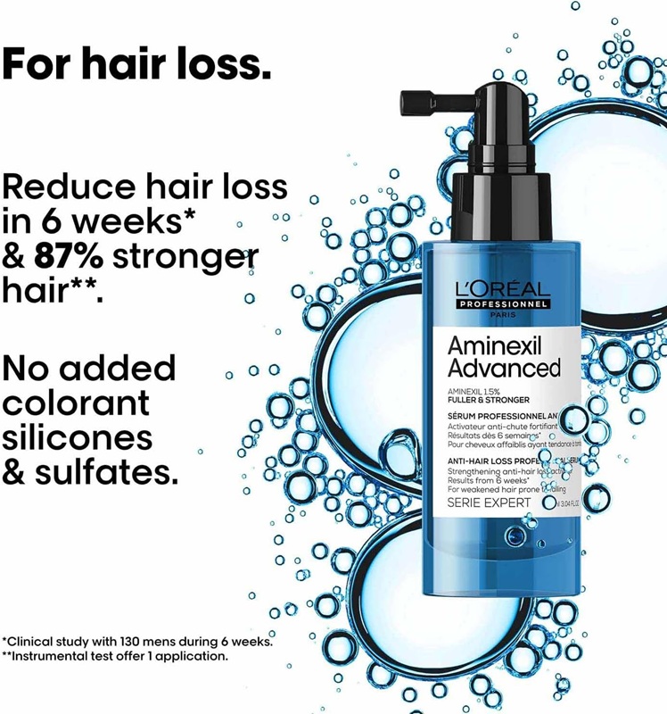 L'Oréal Professionnel Aminexil Advanced Anti-Hair Loss Activator Serum 90ml